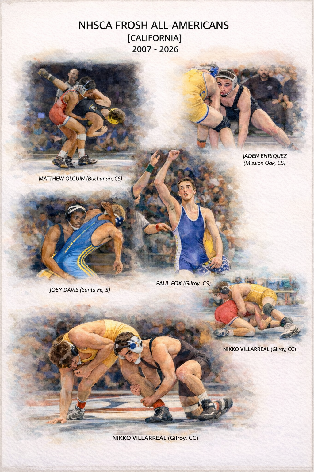 California Freshmen Own the Mats [NHSCA] – Simple Man Wrestling